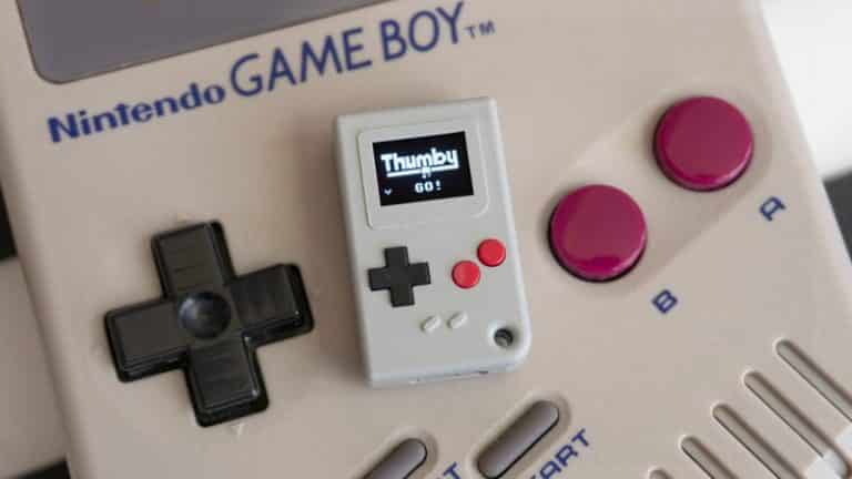 Thumby, un Game Boy a misura di portachiave