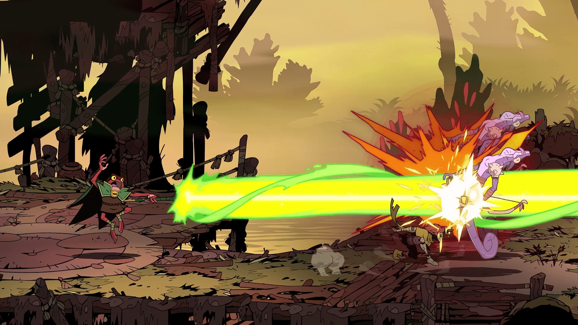 Absolum, ecco come funziona il gameplay del nuovo rogue ’em up di Dotemu