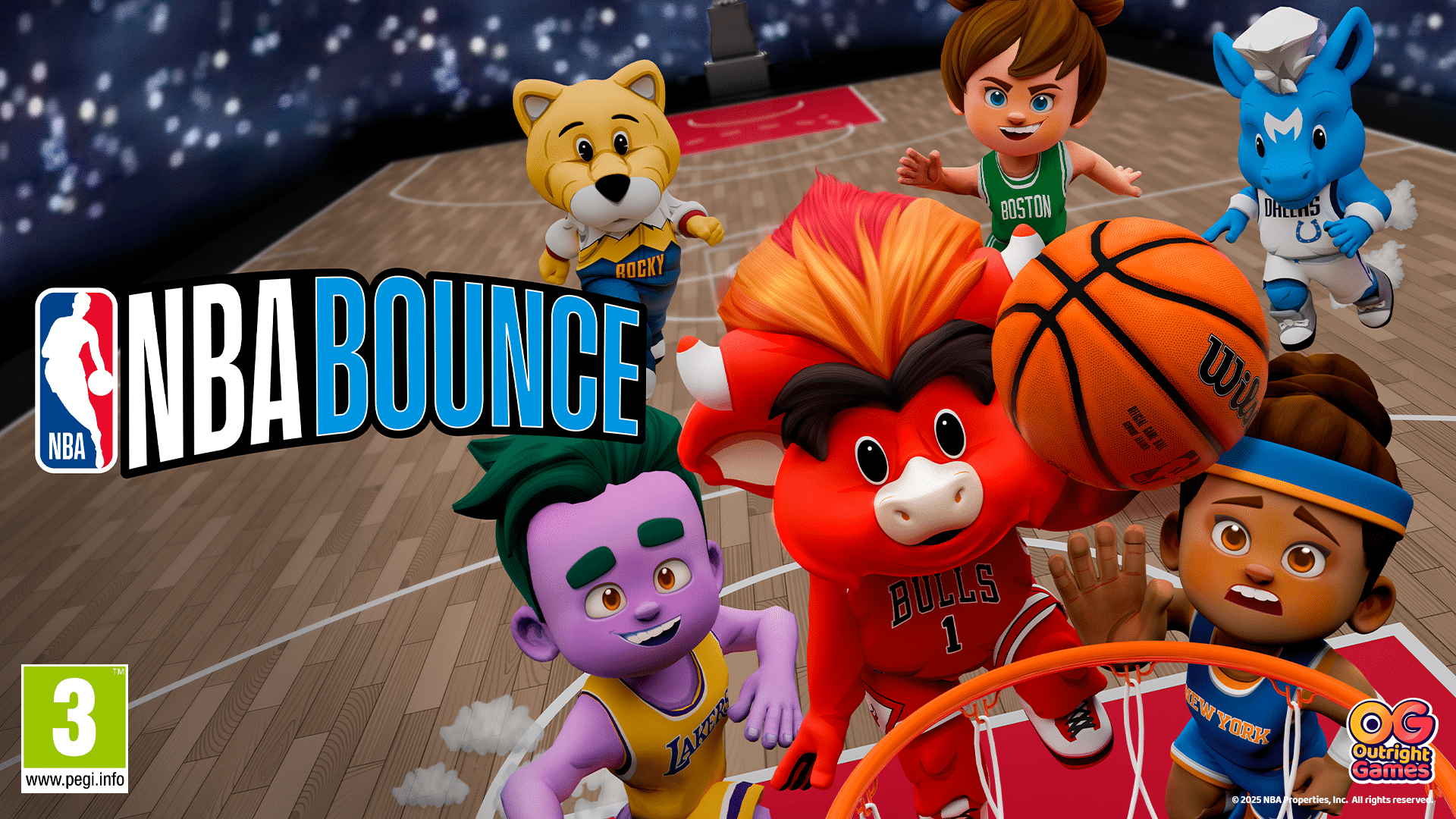 NBA Bounce Retro Party Pack porta in campo le leggende